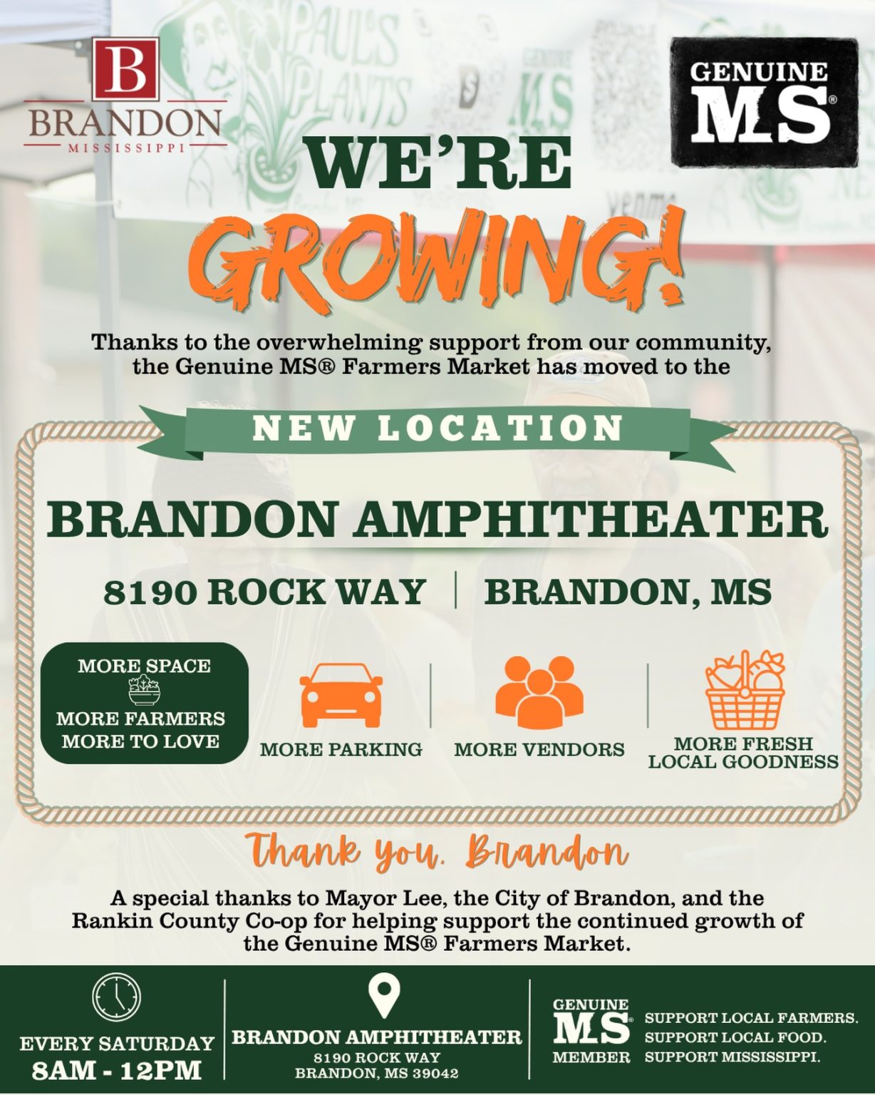 Genuine MS® Farmers Market Opens in Brandon - Genuine ...